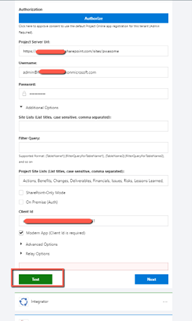 Set Up Project Online Modern Authentication – Support