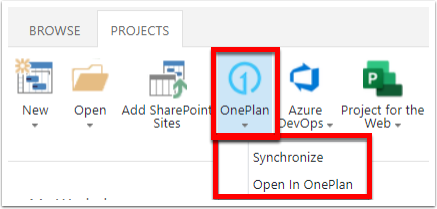 Project Online to OnePlan – Support