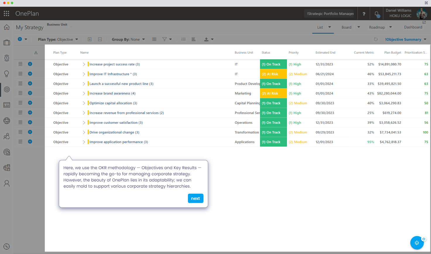Intake - My Strategy – Support