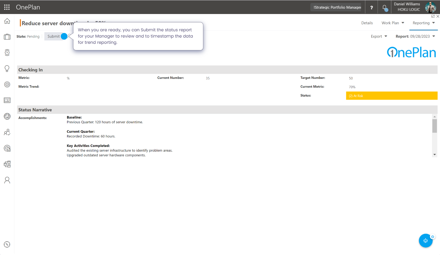 Intake - My Strategy – Support
