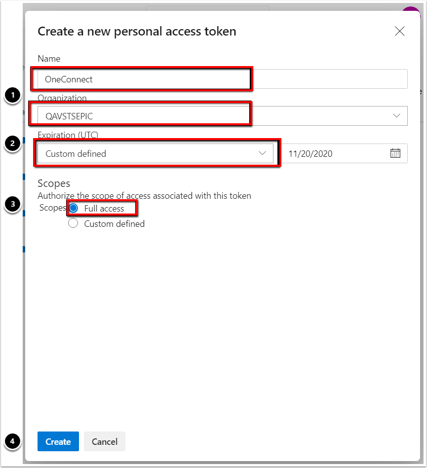 Azure DevOps Integration - Integration Setup – Support