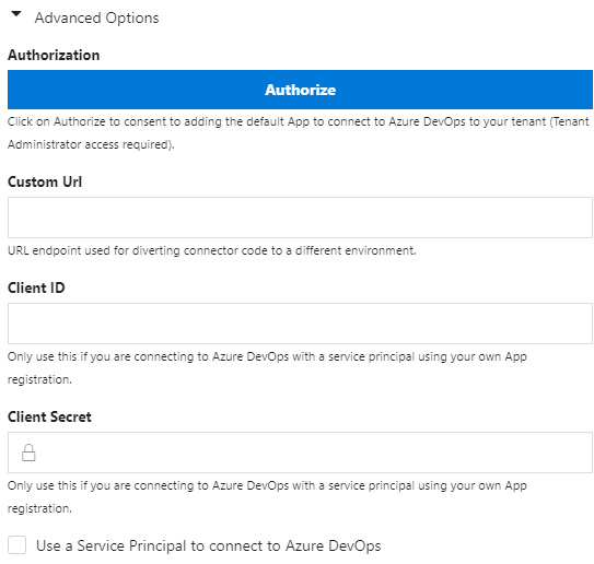 Azure DevOps Integration - Integration Setup – Support