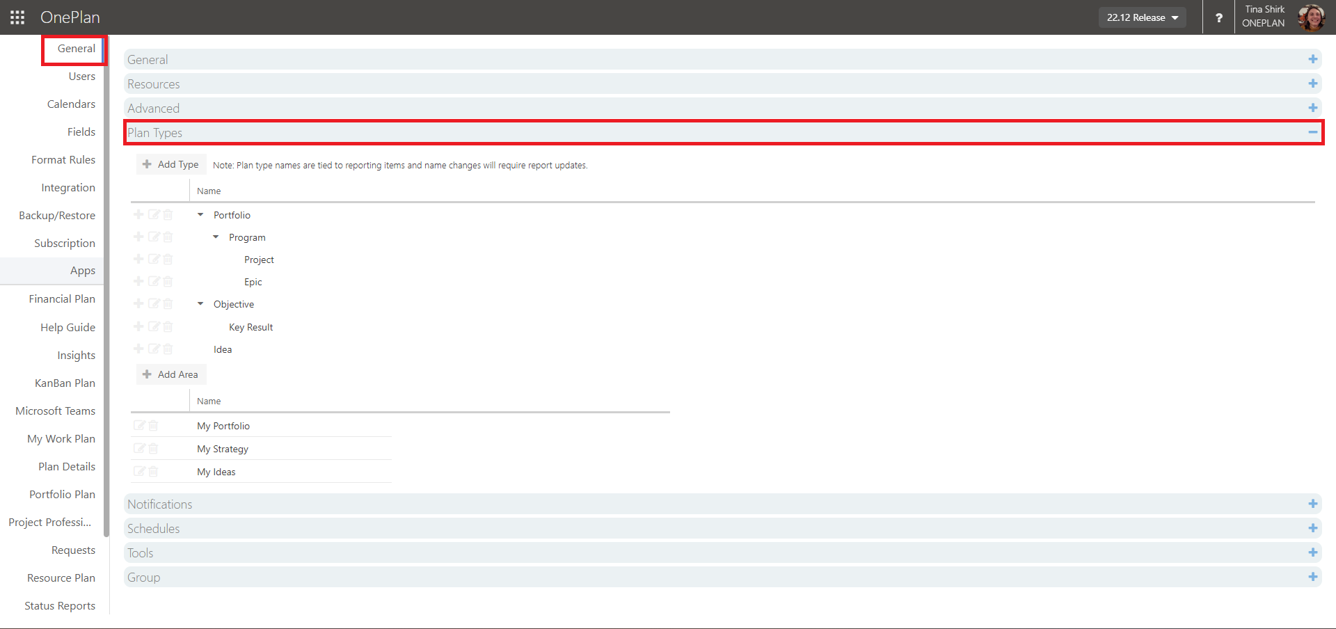 Set Up Plan Type Conversions – Support