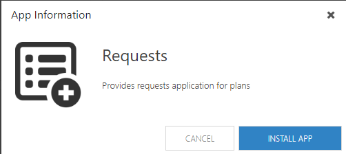 Install the Requests App – Support