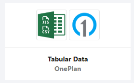 Tabular Data to OnePlan Financial Planner Integration - Integration Setup – Support