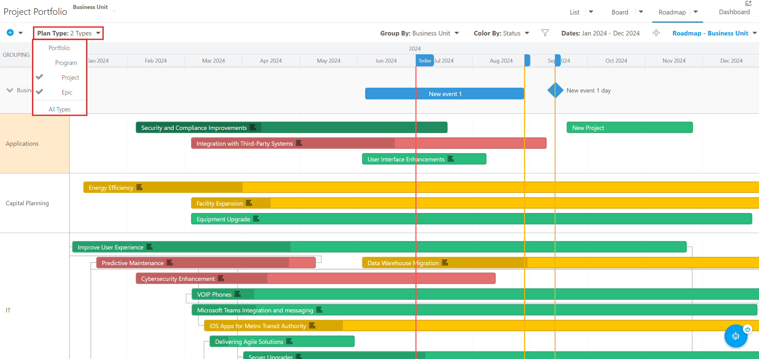 How to Access and Navigate the Portfolio Roadmap – Support
