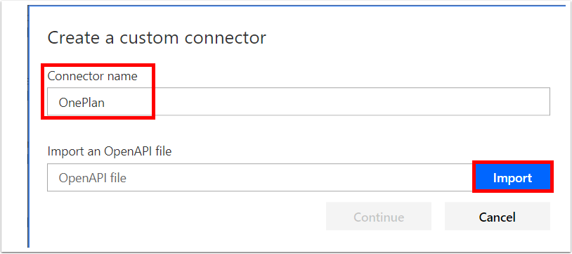 Set Up the OnePlan Connector in Power Automate – Support