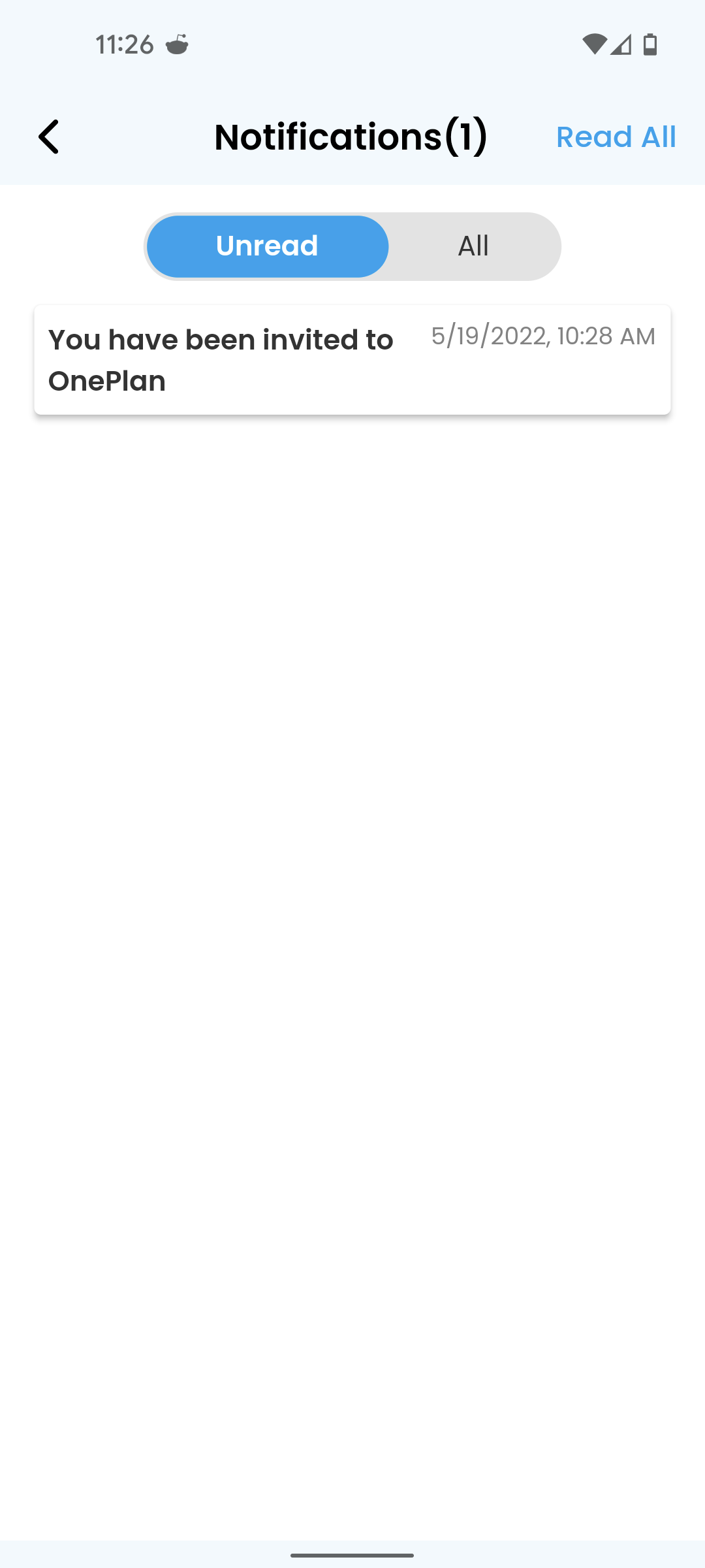 Manage Notifications with the OnePlan Mobile App – Support